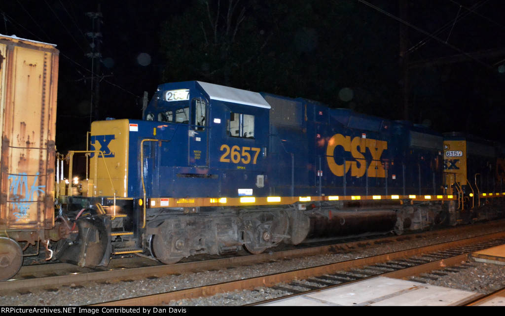 CSX GP38-2 2657 on C746-07